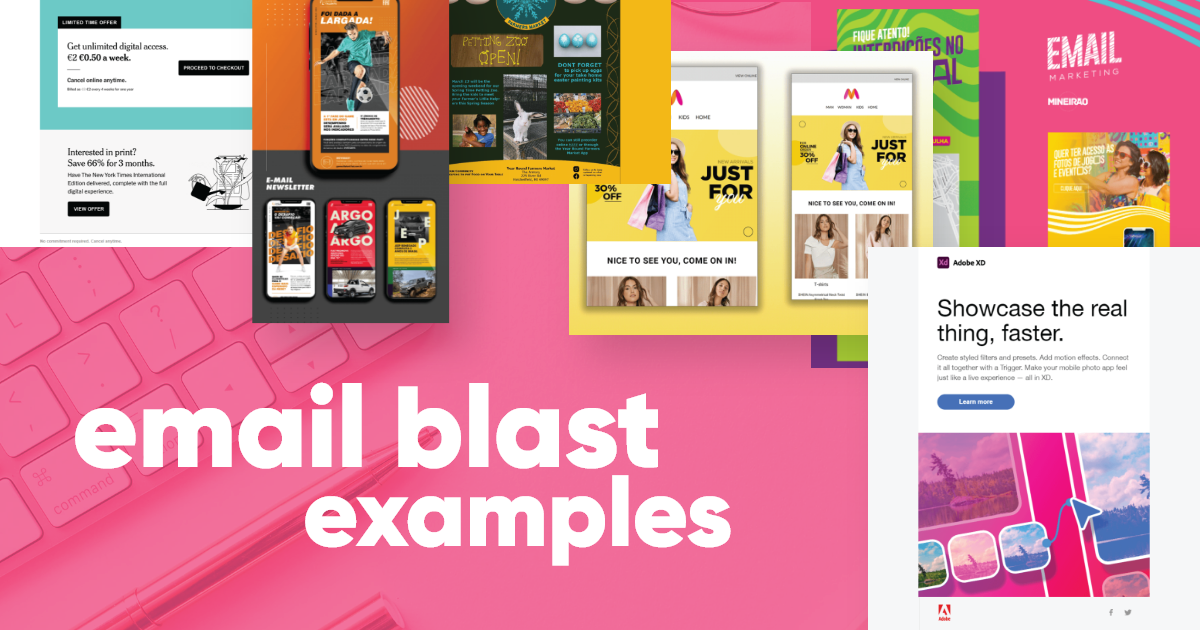 30 Well Designed Email Blast Examples That Do It Right