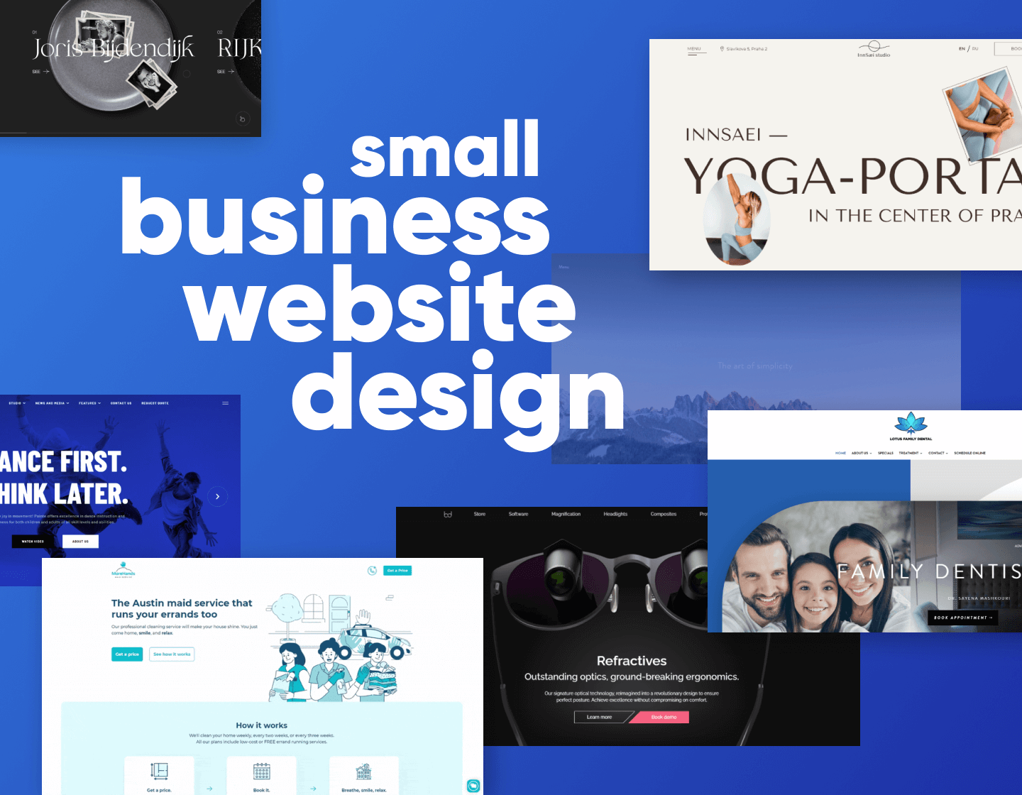 Small Business Website Design 40 Real Life Examples RGD